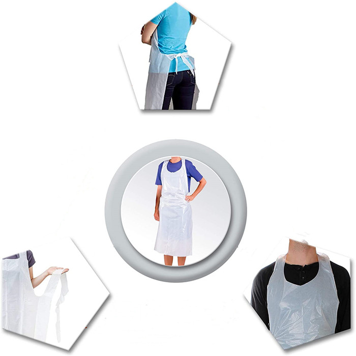 Wholesale Personal Protection Cleaning Disposable PE Apron
